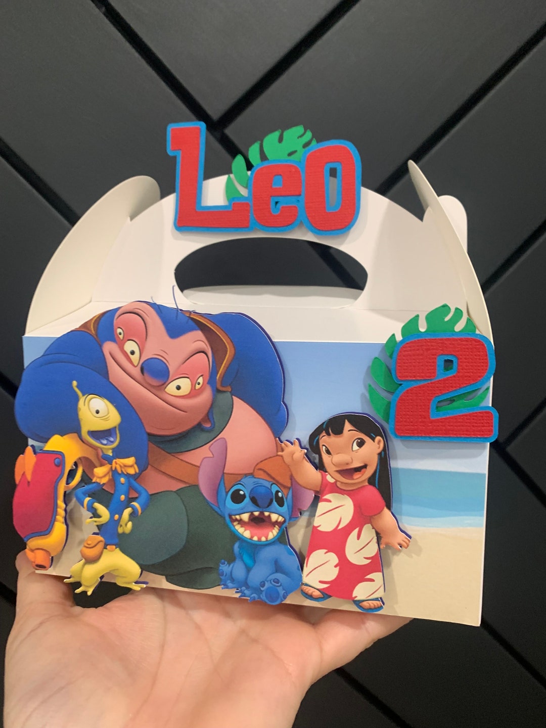 Lilo Stitch Favor Boxes. Boy Theme Stitch Birthday - Etsy