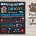 DOGGY DAYCARE Sign Pet Photo Prop, Puppy Dog First Day of School Gift ...