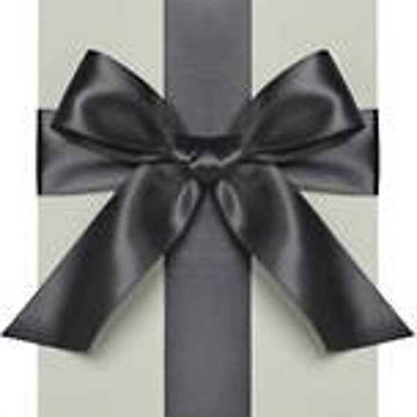 Black Satin Ribbons - Etsy