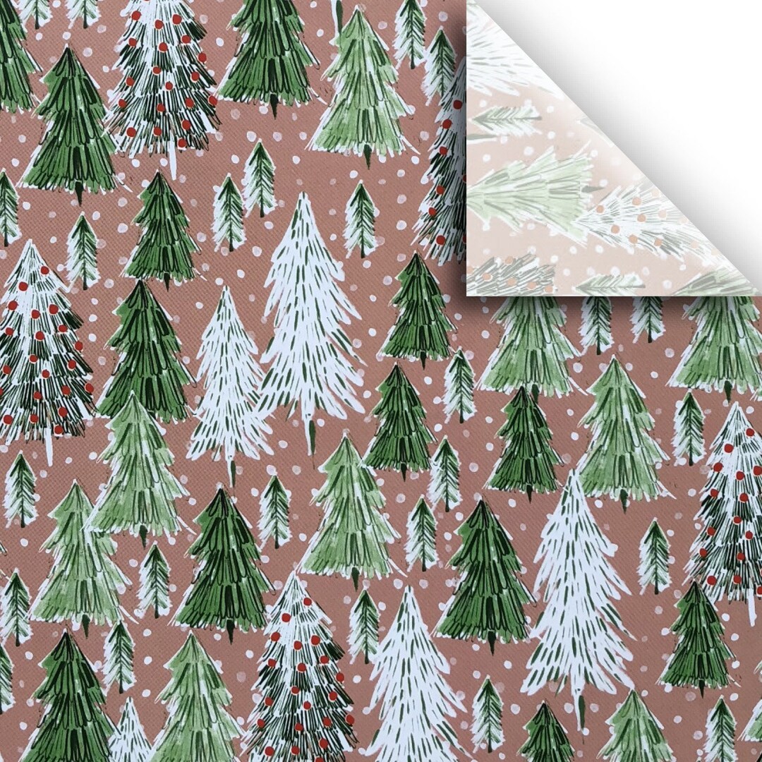 Christmas Design Gift Tissue Paper 20 X 30, Opulent Tree, 10 Sheets - Etsy