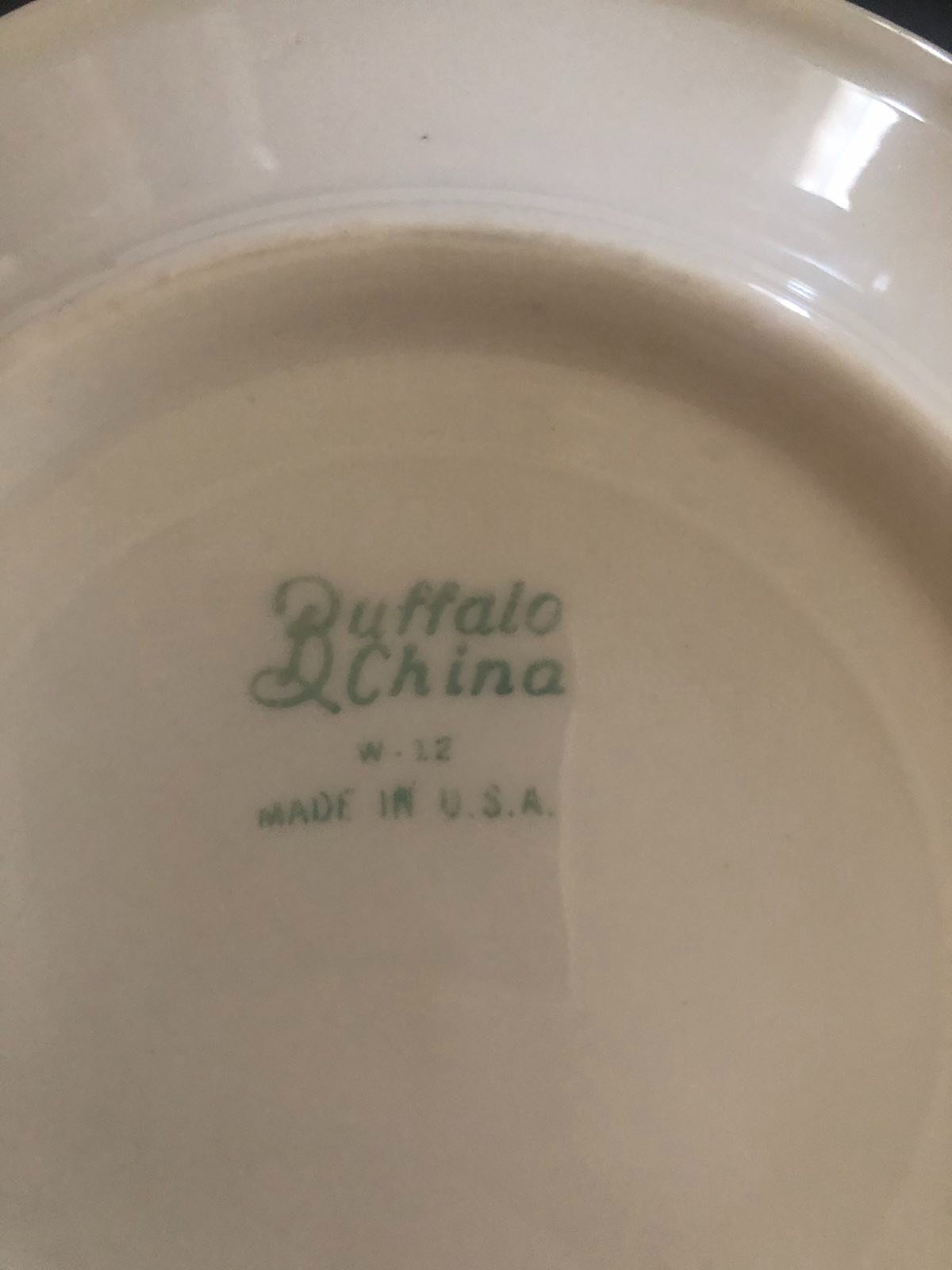 Buffalo China Plates in Blue Willow Pattern - Etsy