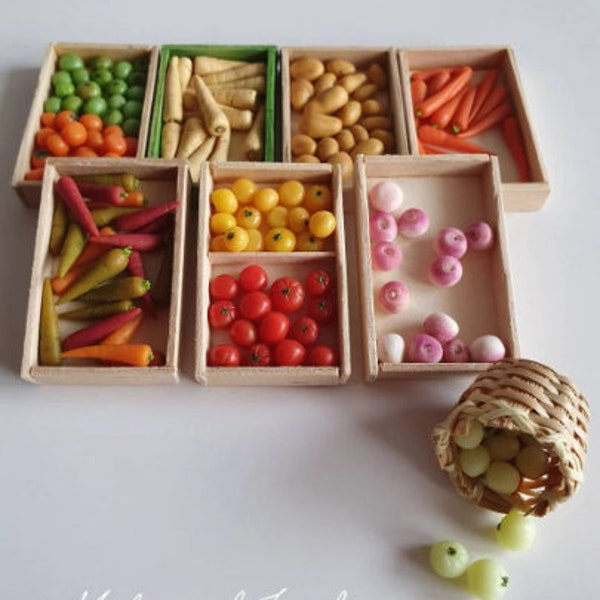 Miniature Vegetables - Etsy