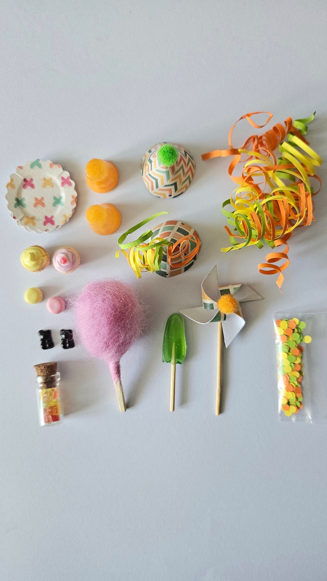 Miniature Party Snack Kit for Dollhouses, Maileg, Sylvanians, Etc. - Etsy