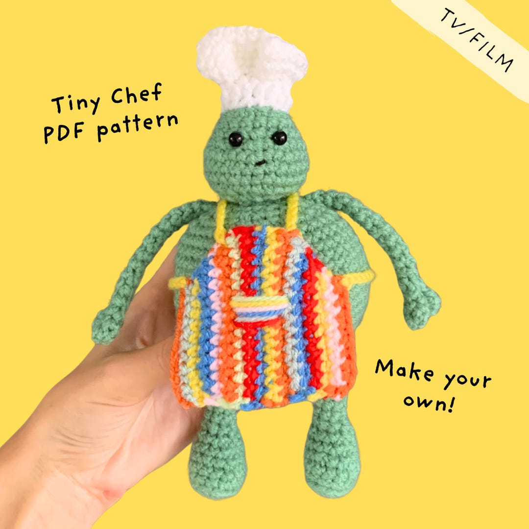 Tiny Chef Crochet Pattern PDF | ENGLISH | Amigurumi | Toy | Handmade ...