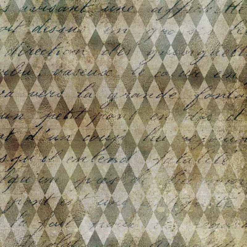 Harlequin Decoupage Paper - Etsy