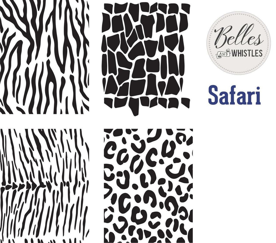 Safari Stencil - Etsy
