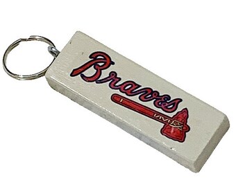 Atlanta Braves Keychain | Etsy