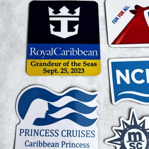 Personalized Cruise Door Magnets: Family Vacation Cruising Keepsake ...