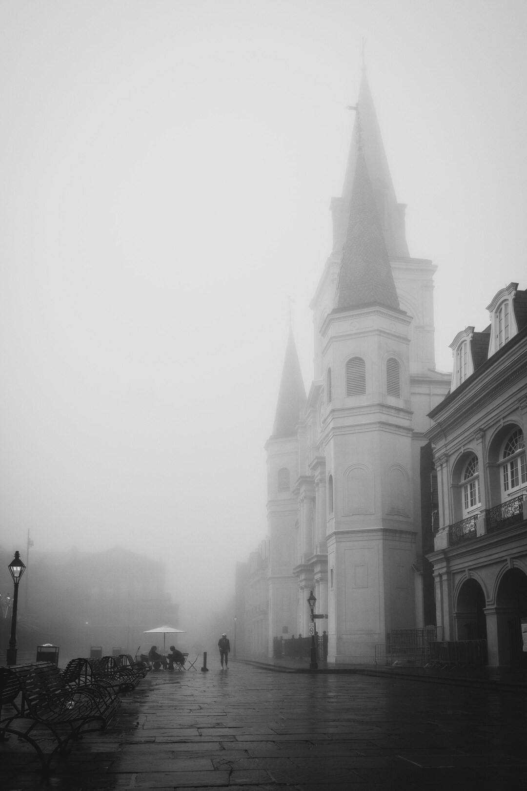 Jackson Square Fog / New Orleans Photography Print - Etsy