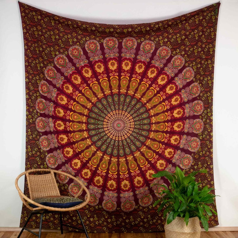 Boho Tapestry - Etsy
