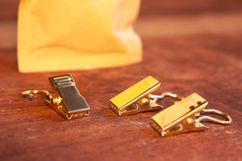 Curtain Clips Gold, Wall Cloth Attachment, Wall Hanging Suspension ...