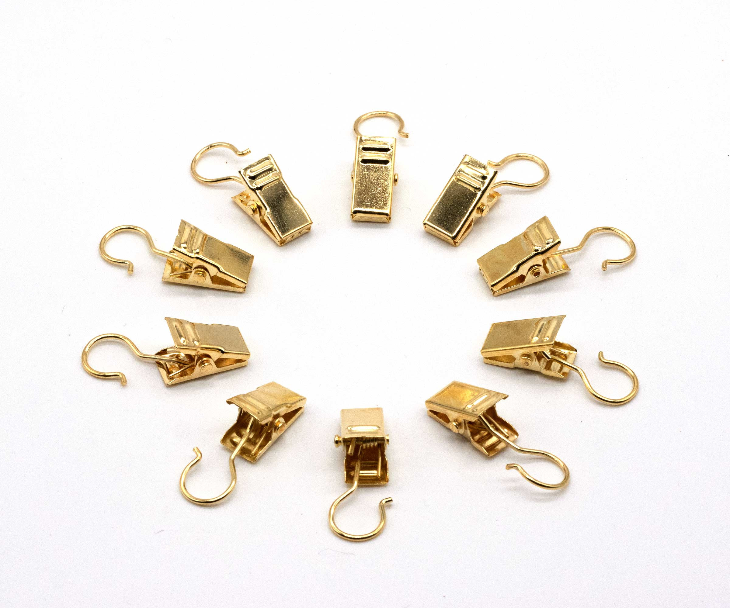 Curtain Clips Gold, Wall Cloth Attachment, Wall Hanging Suspension ...