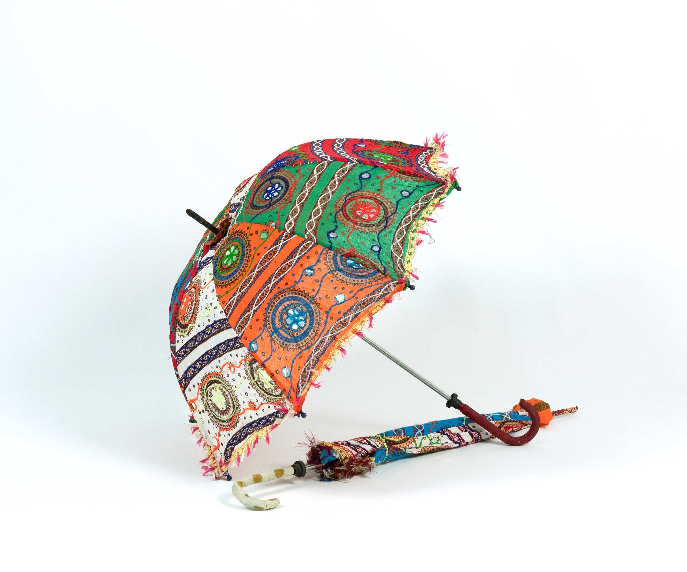 Colorful Parasol Made of Cotton Ø Approx. 70 Cm Patchwork - Etsy UK