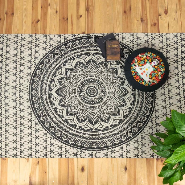 Mandala Bath Rug - Etsy