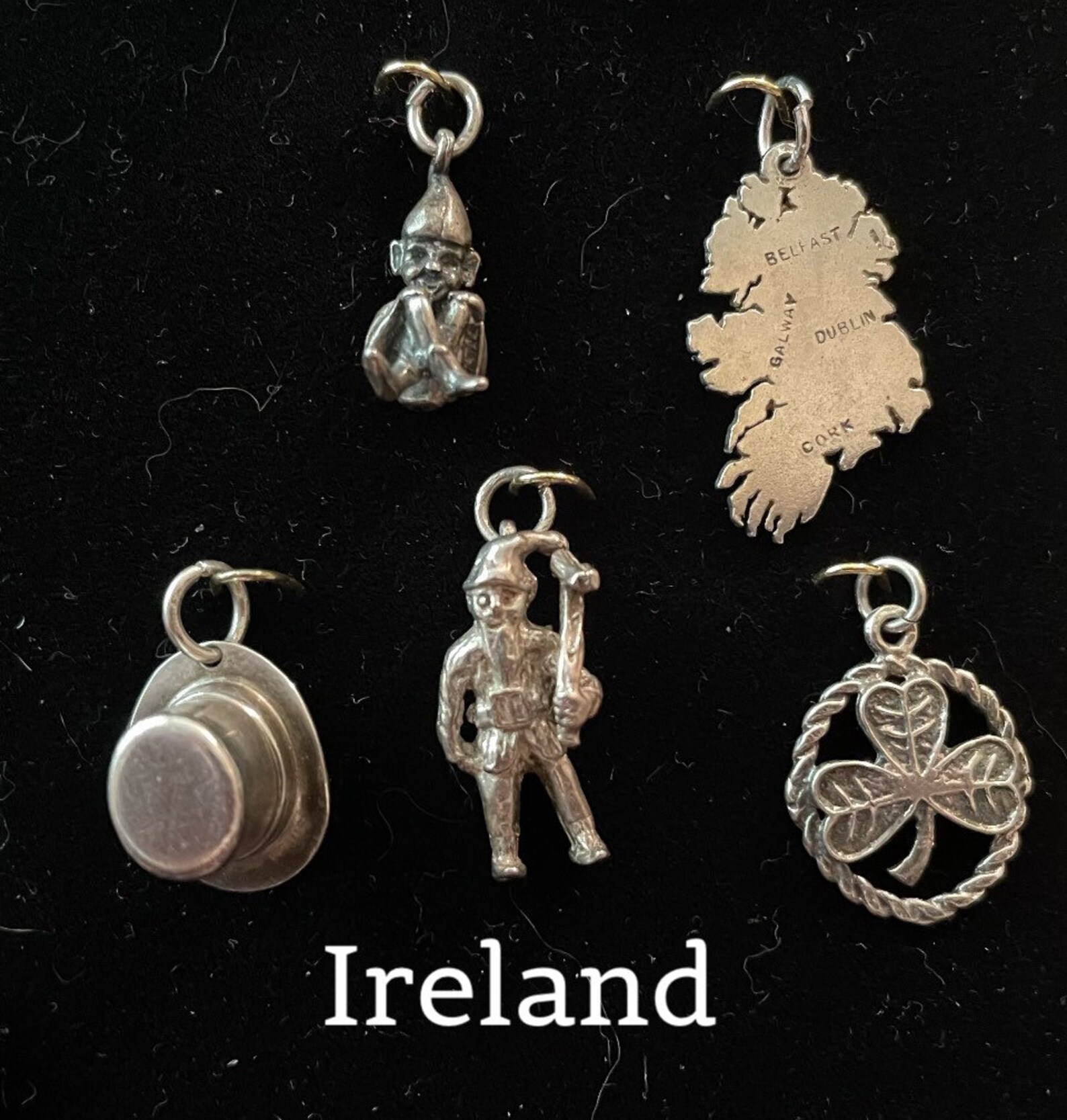 United Kingdom Travel Charms in Sterling 1950s to 1970s - Etsy