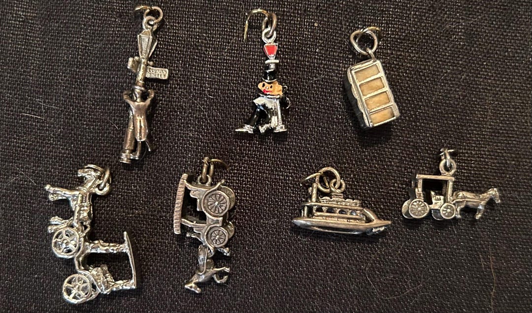 New Orleans 1960-70s Sterling Silver Charms. Jan 26, 2025 - Etsy
