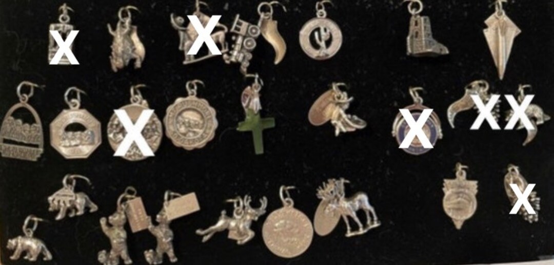 Vintage Sterling Silver National Parks Monuments & Memorials - Etsy