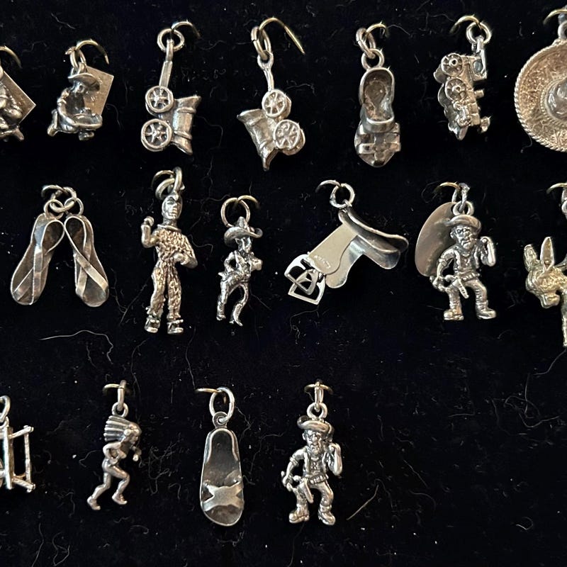 Sterling Charm - Etsy