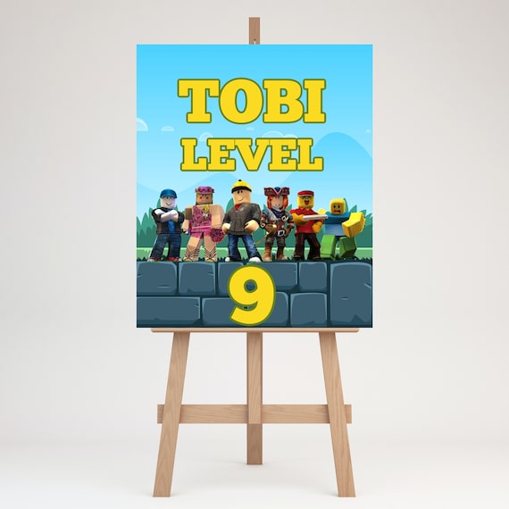 Roblox Backdrop Banner Poster Sign Board Scene Setter Banner - Etsy