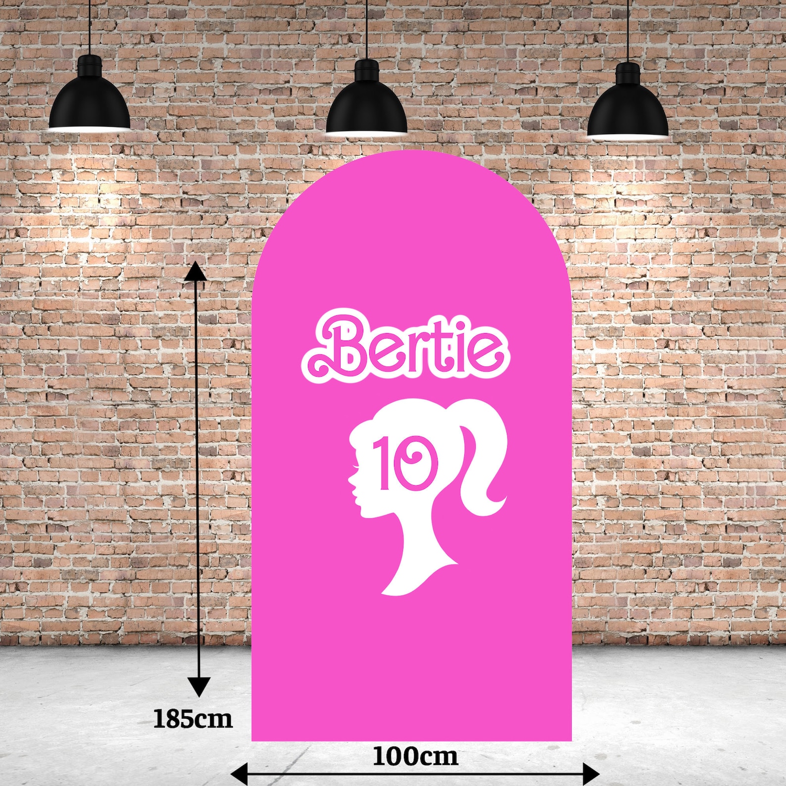 Barbie Themed Backdrop, Barbie Backdrop, Barbie Birthday Party, Arch ...