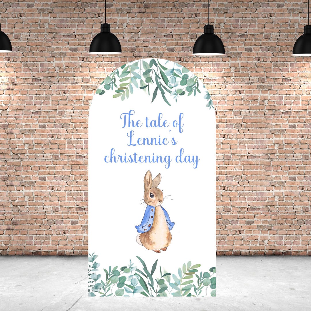 Peter Rabbit Welcome Sign | Peter Rabbit Backdrop | Peter Rabbit ...