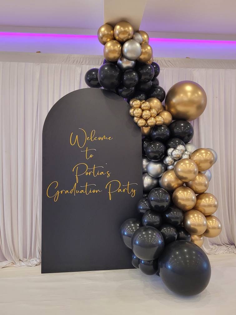 Graduation Arch Backdrop Sailboard Backdrop Balloon - Etsy UK