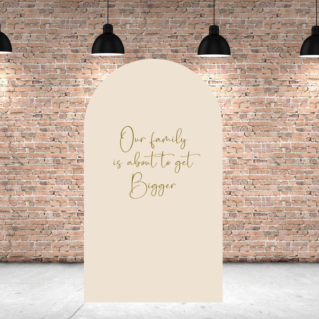 Baby Shower Backdrop, Baby Announcement, Baby Shower Party, Arch ...