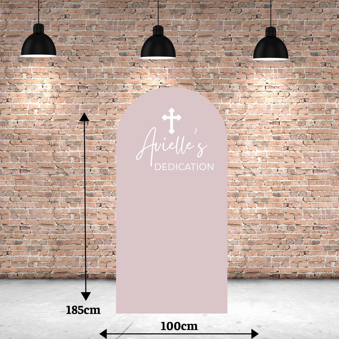 Baby Dedication Backdrop, Baby Baptism Announcement, Baby Christening ...