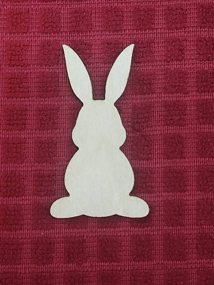 Bunny Shaped Craft Cutout - Etsy