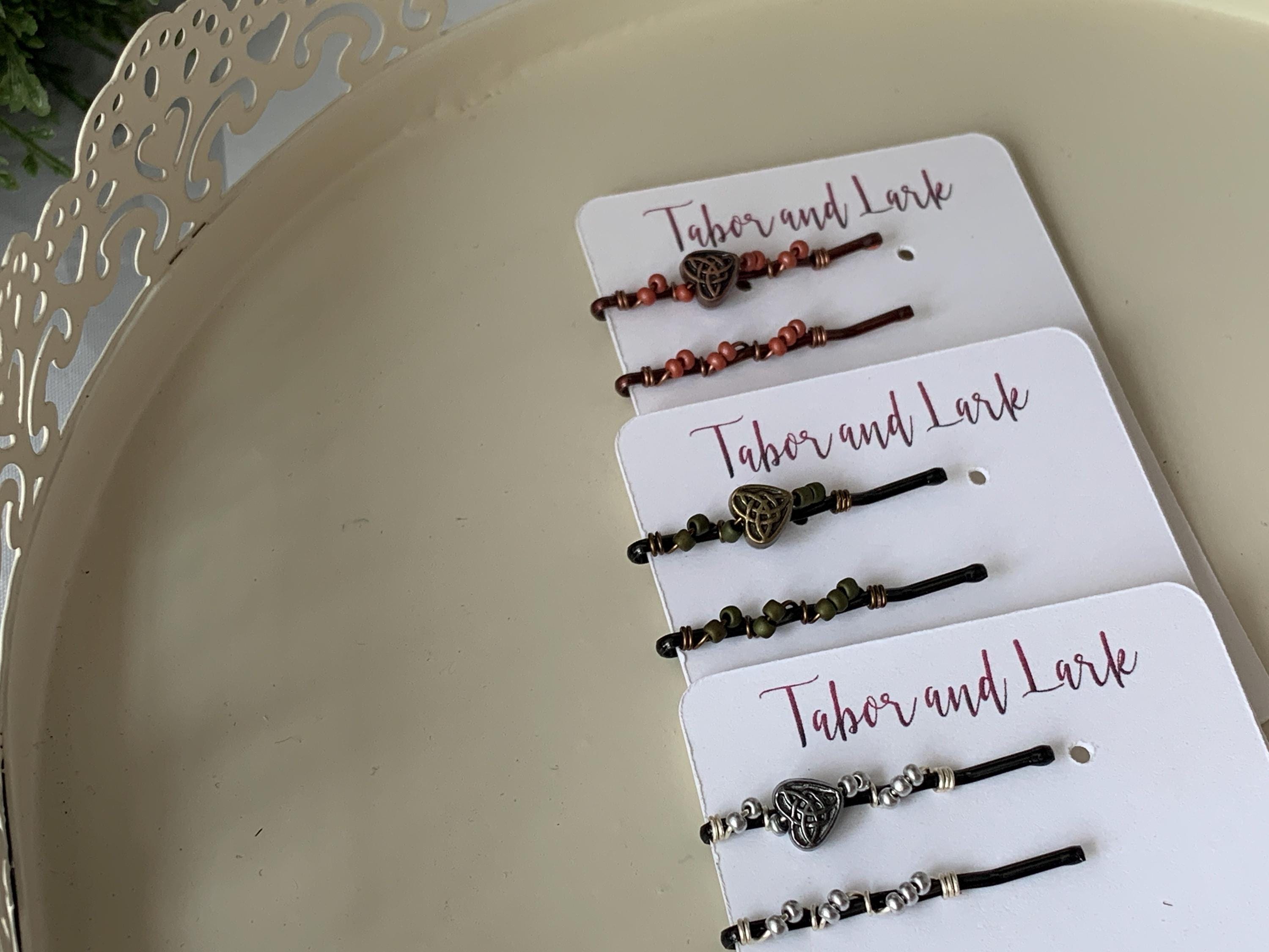 MINI Bobby Pins, Tiny Beaded Hair Pins, Grandma Gift - Etsy