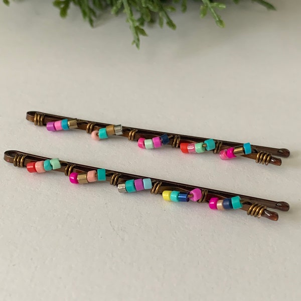 Beaded Pins - Etsy