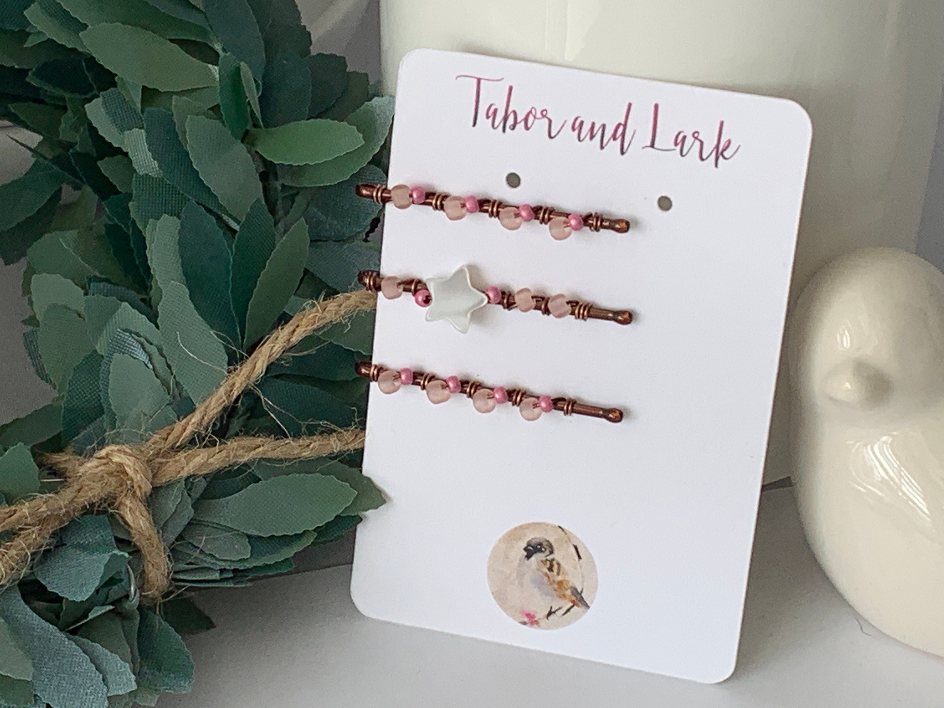 Mini Bobby Pins for Fine Hair, Mini Beaded Hair Pins, Small Gift - Etsy