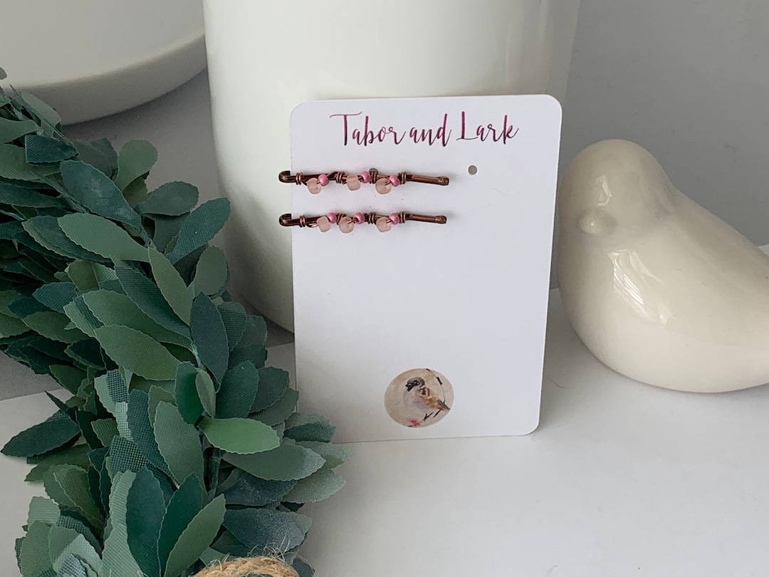 Mini Bobby Pins for Fine Hair, Mini Beaded Hair Pins, Small Gift - Etsy