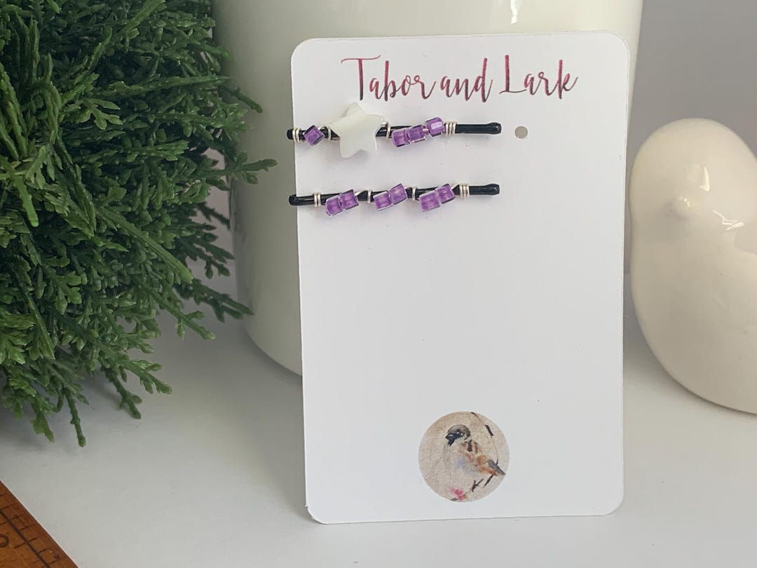 Mini Bobby Pins for Fine Hair, Mini Beaded Hair Pins, Small Gift - Etsy