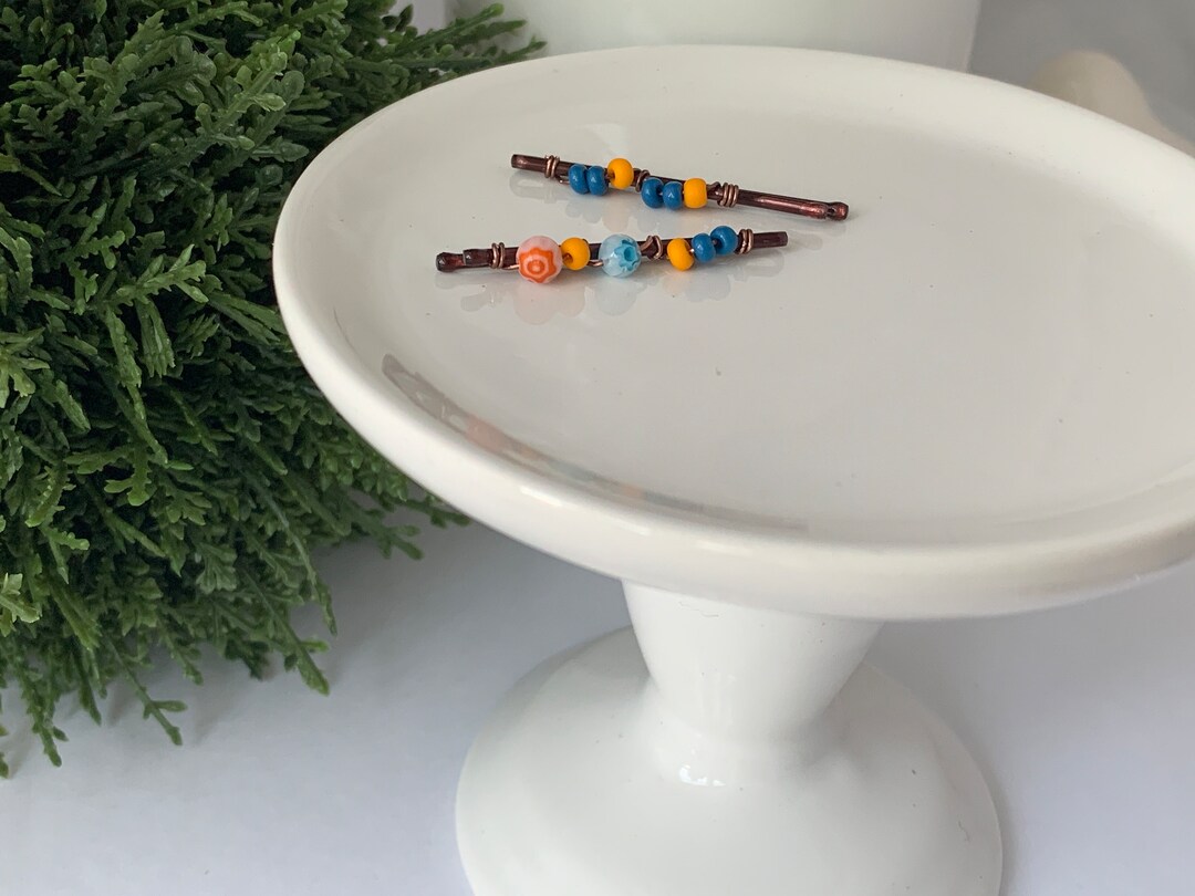 Mini Bobby Pins for Fine Hair, Mini Beaded Hair Pins, Small Gift - Etsy
