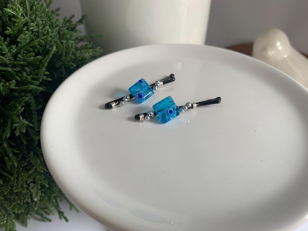 Millefiori Mini Bobby Pins, Mini Bobby Pins for Fine Hair, Millefiori ...