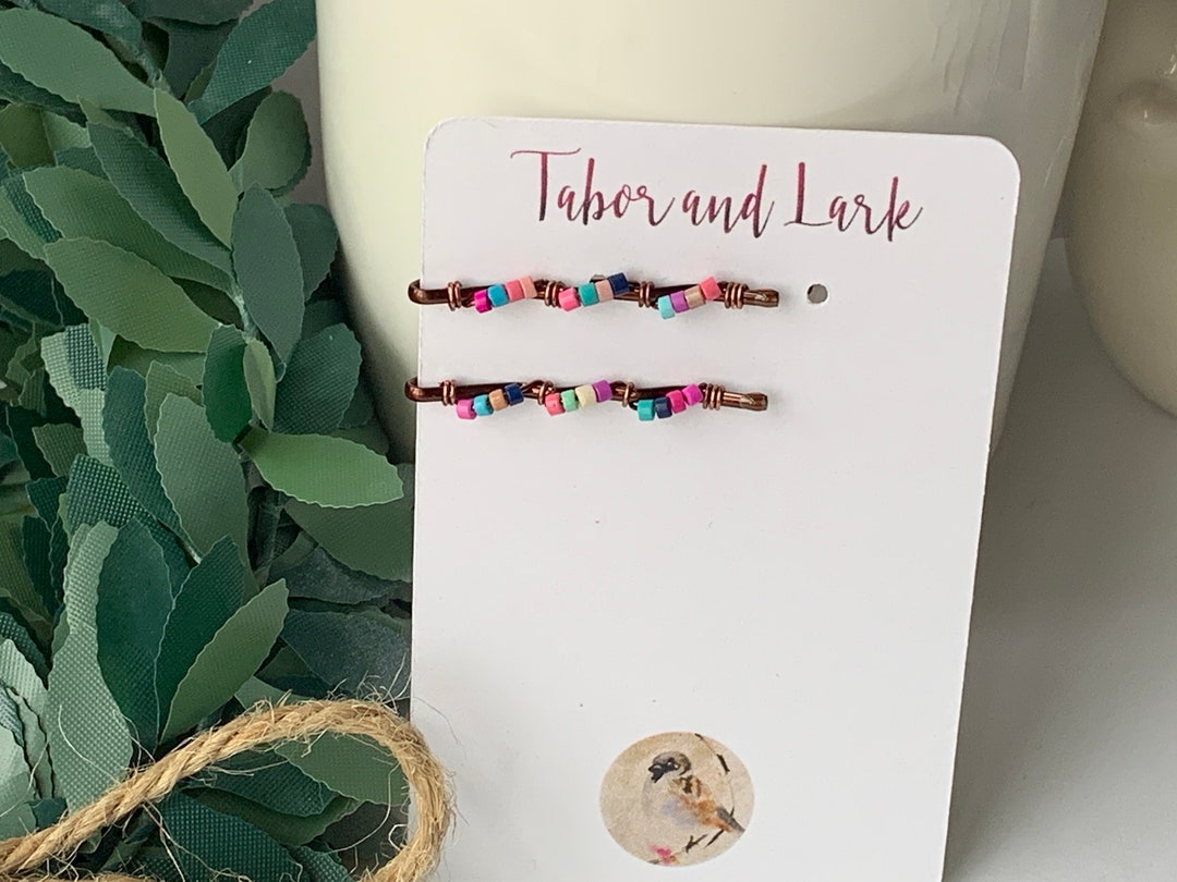 Mini Bobby Pins, Beaded Mini Hair Pins, Grandma Gift - Etsy