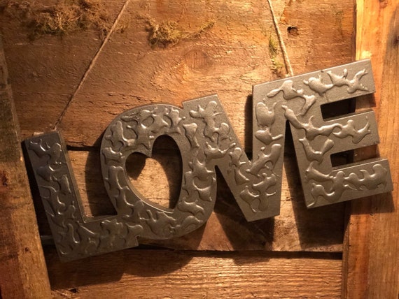 Love Sign Wedding Romantic Valentine's Dark | Etsy