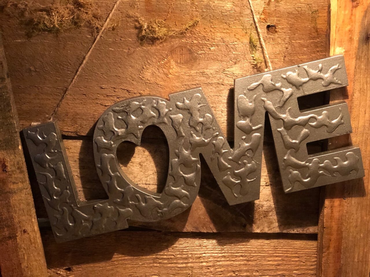 Love sign wedding romantic Valentine's dark | Etsy