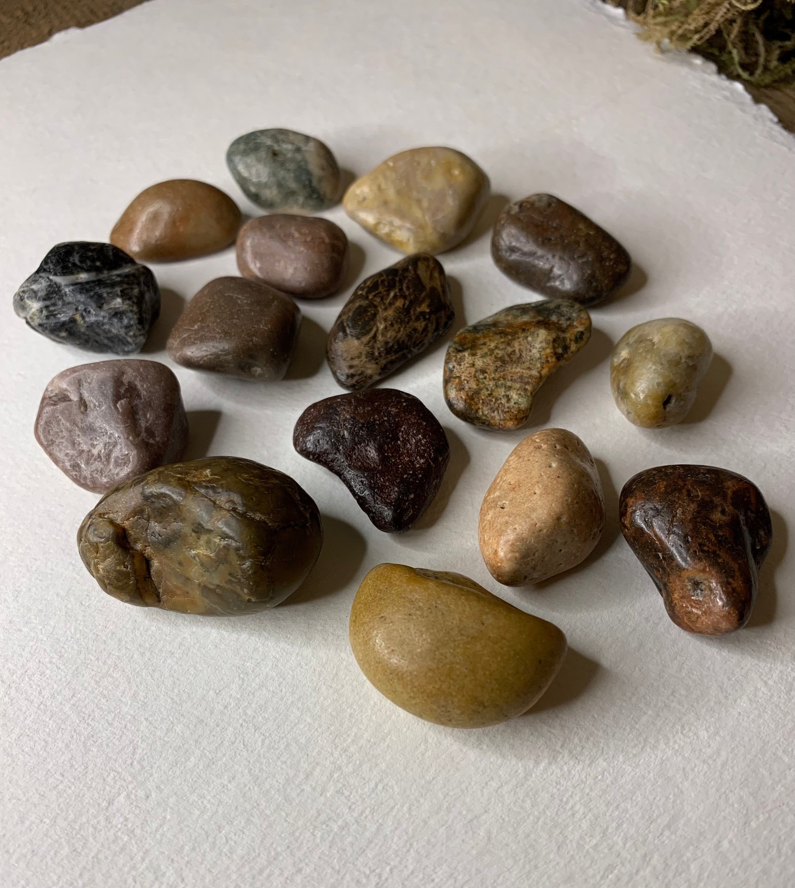 River Rock, Mixed, Medium, Polished, - Etsy