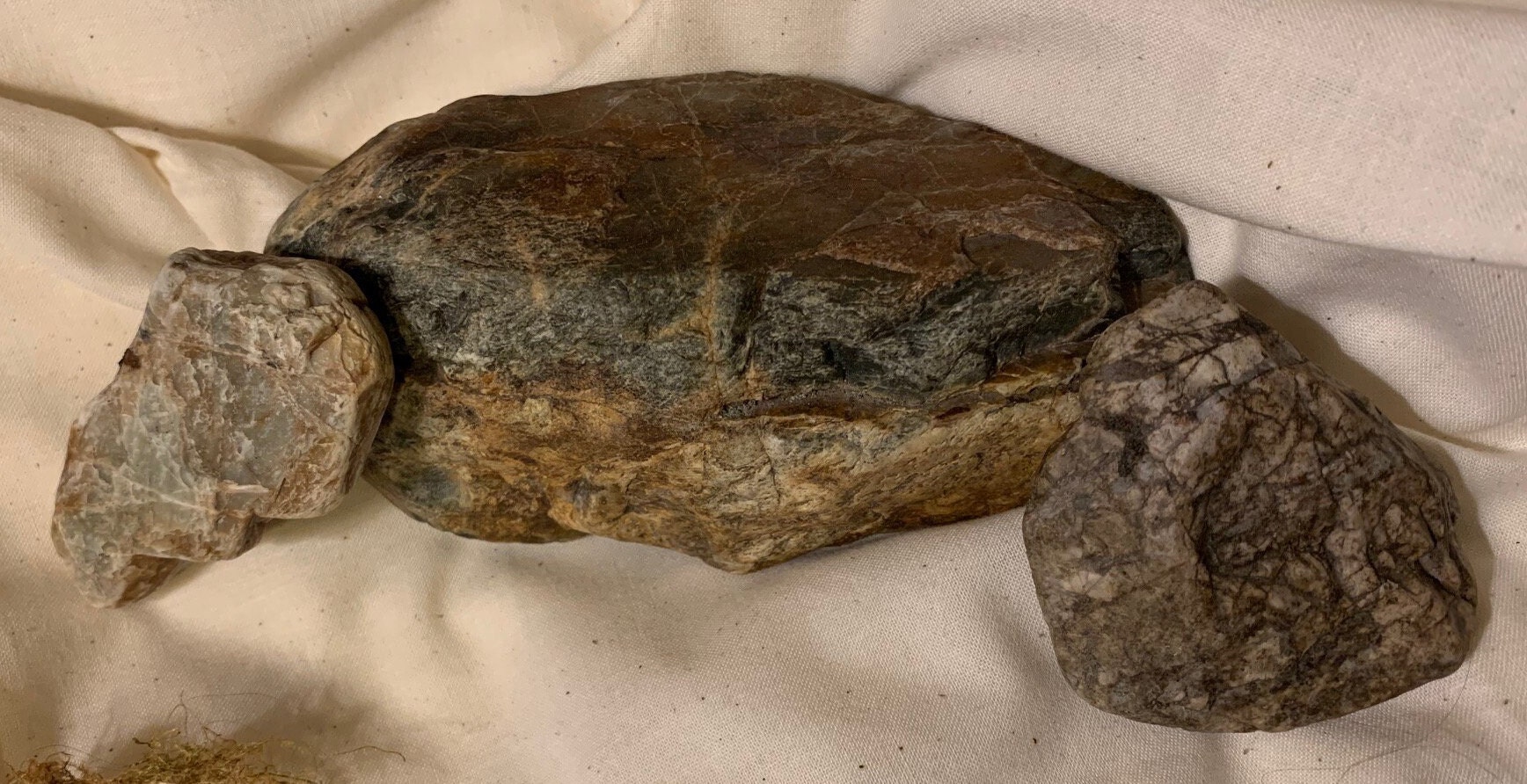 River Rocks, Rust, Gray, Mixed, Hand Polished - Etsy