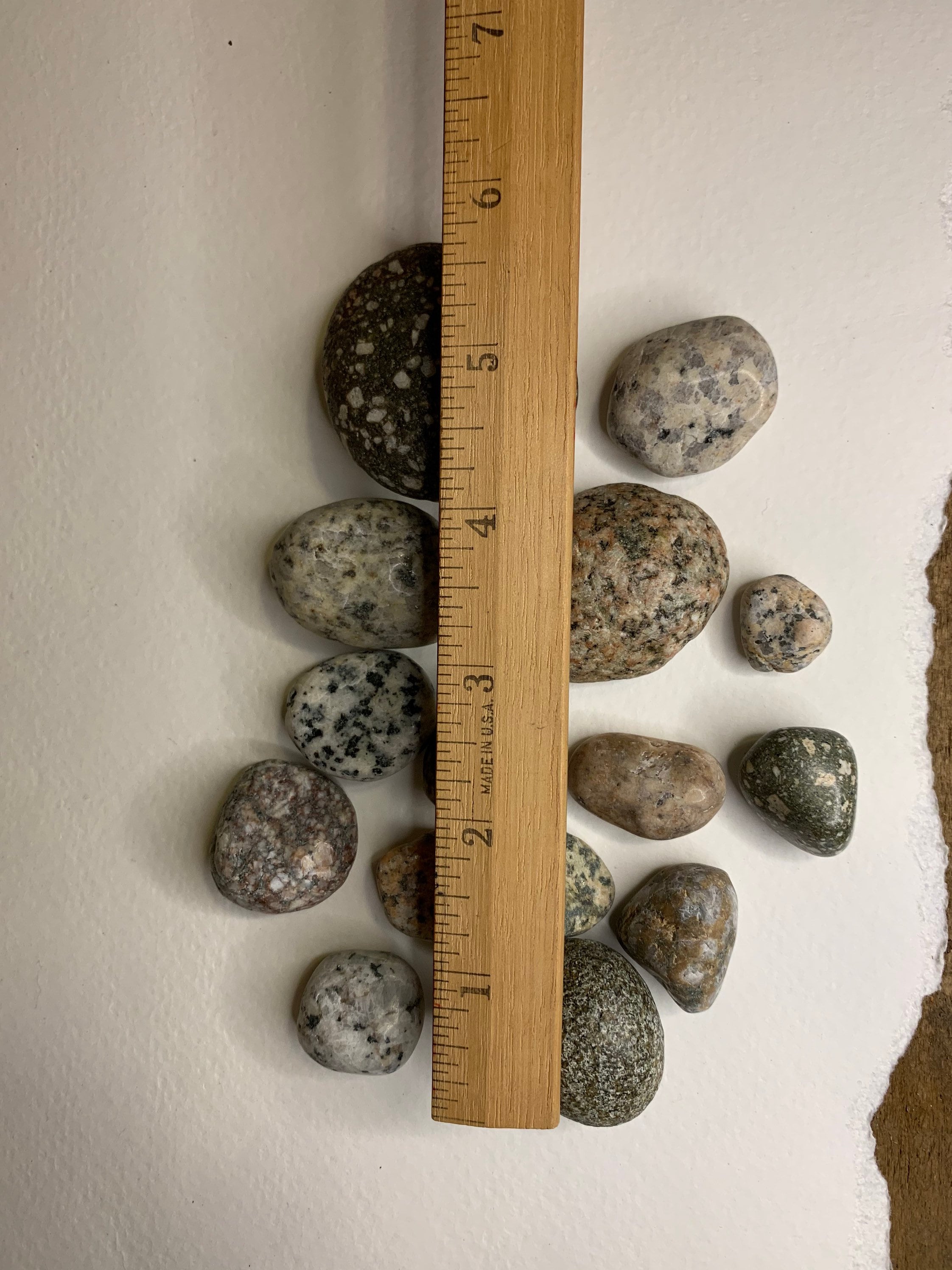 River Rock, Spotted, Hand Polished - Etsy