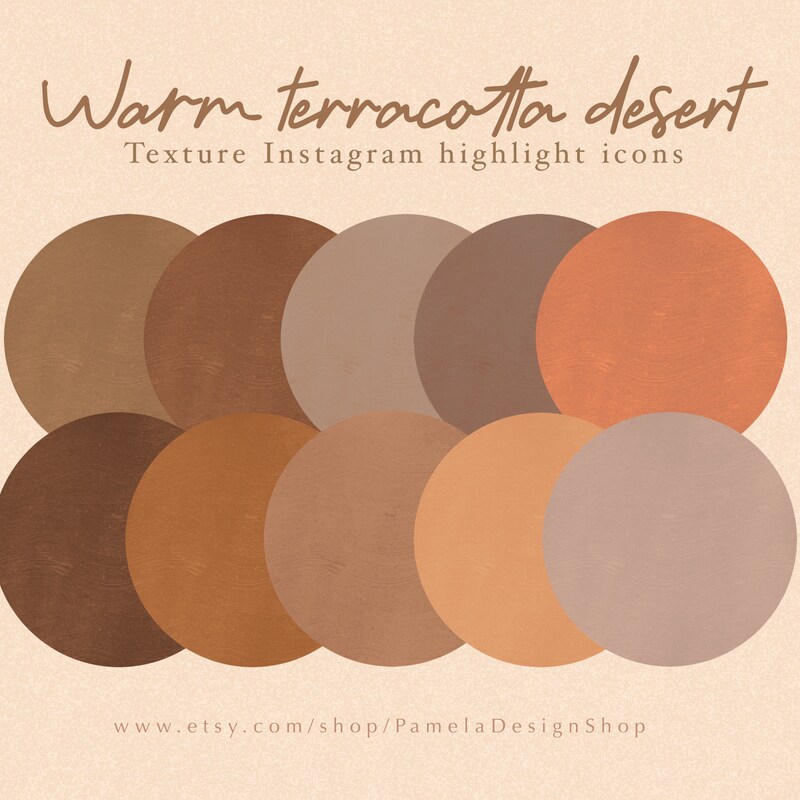 Terracotta Color Palette - Etsy