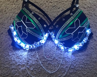 Custom Rave Bras | Etsy