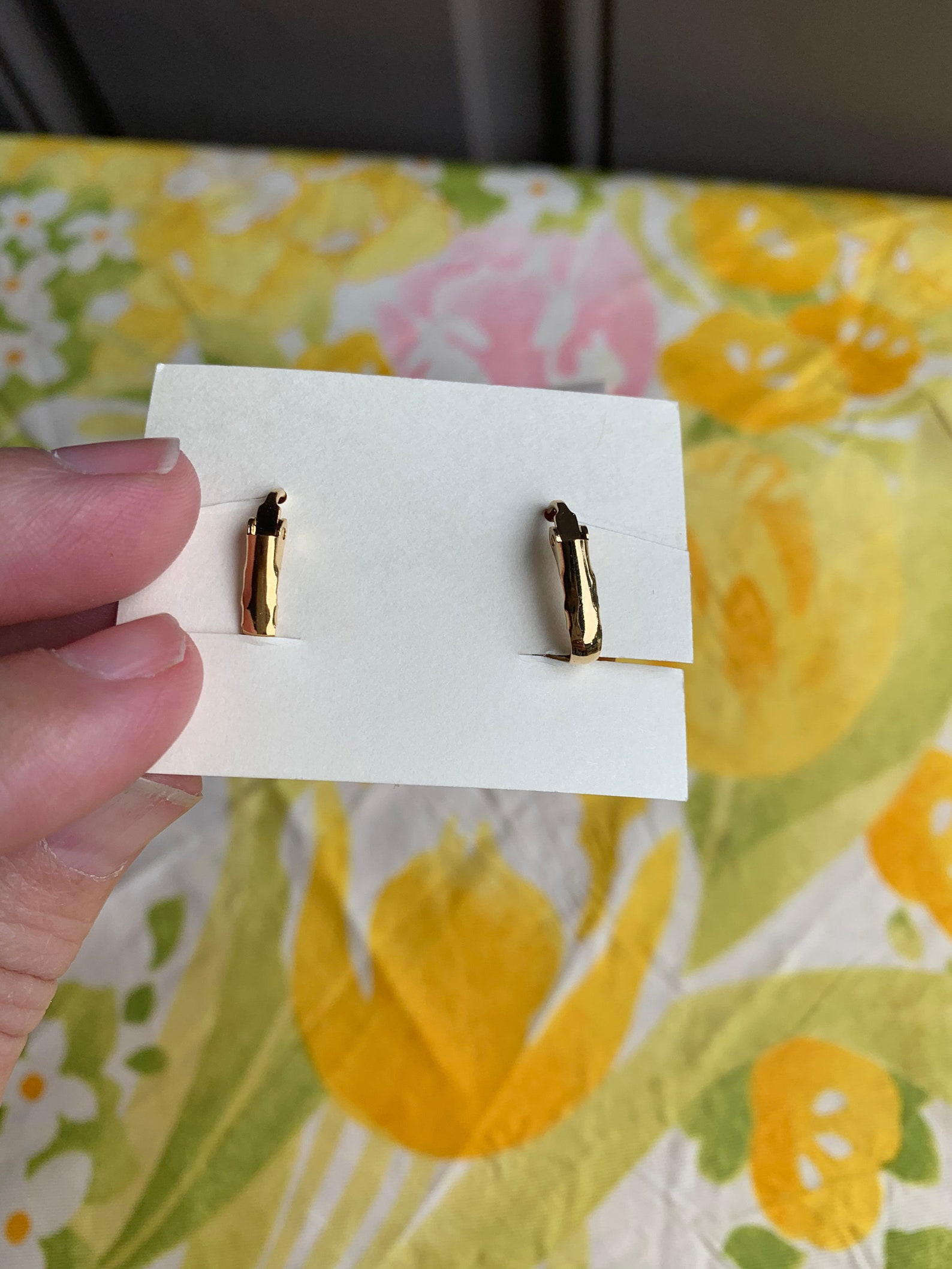 NIB Vintage Avon Color Shapes Amber Clip Earrings 1987 - Etsy