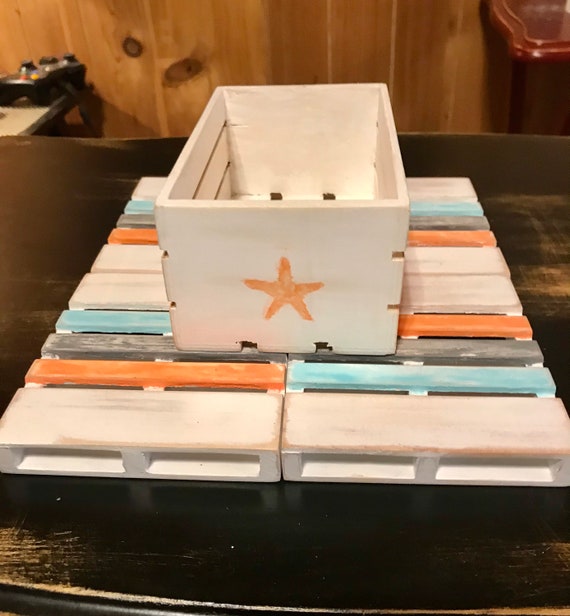 Drinkware Drink & Barware Mini pallet wood Wooden pallets gift for ...