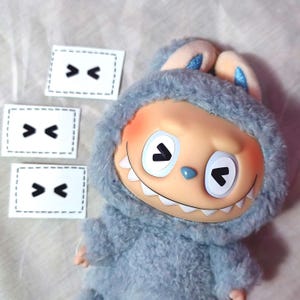 PLAYPERDOLL Sticker Eye for Labubu Macaron Contaclens for Labubu 17 Cm ...