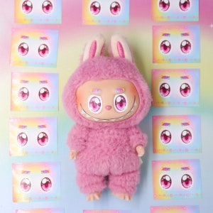 Sticker Eye for Labubu Macaron Sticker PVC Contaclens for Labubu Vol ...