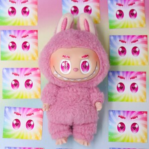 Sticker Eye for Labubu Macaron Sticker PVC Contaclens for Labubu Vol ...