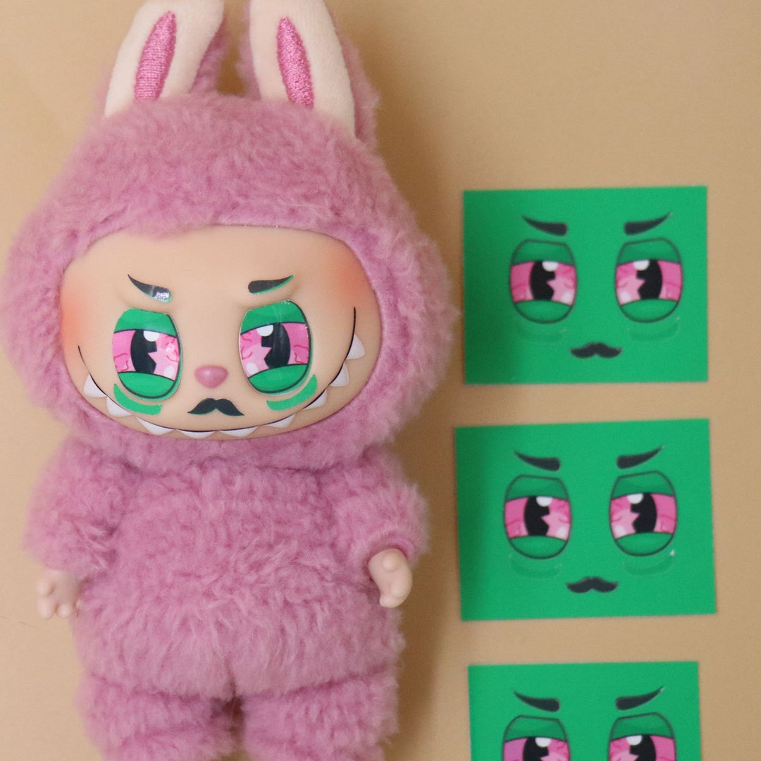 Sticker Eye for Labubu Macaron Sticker PVC Contaclens for Labubu Vol ...